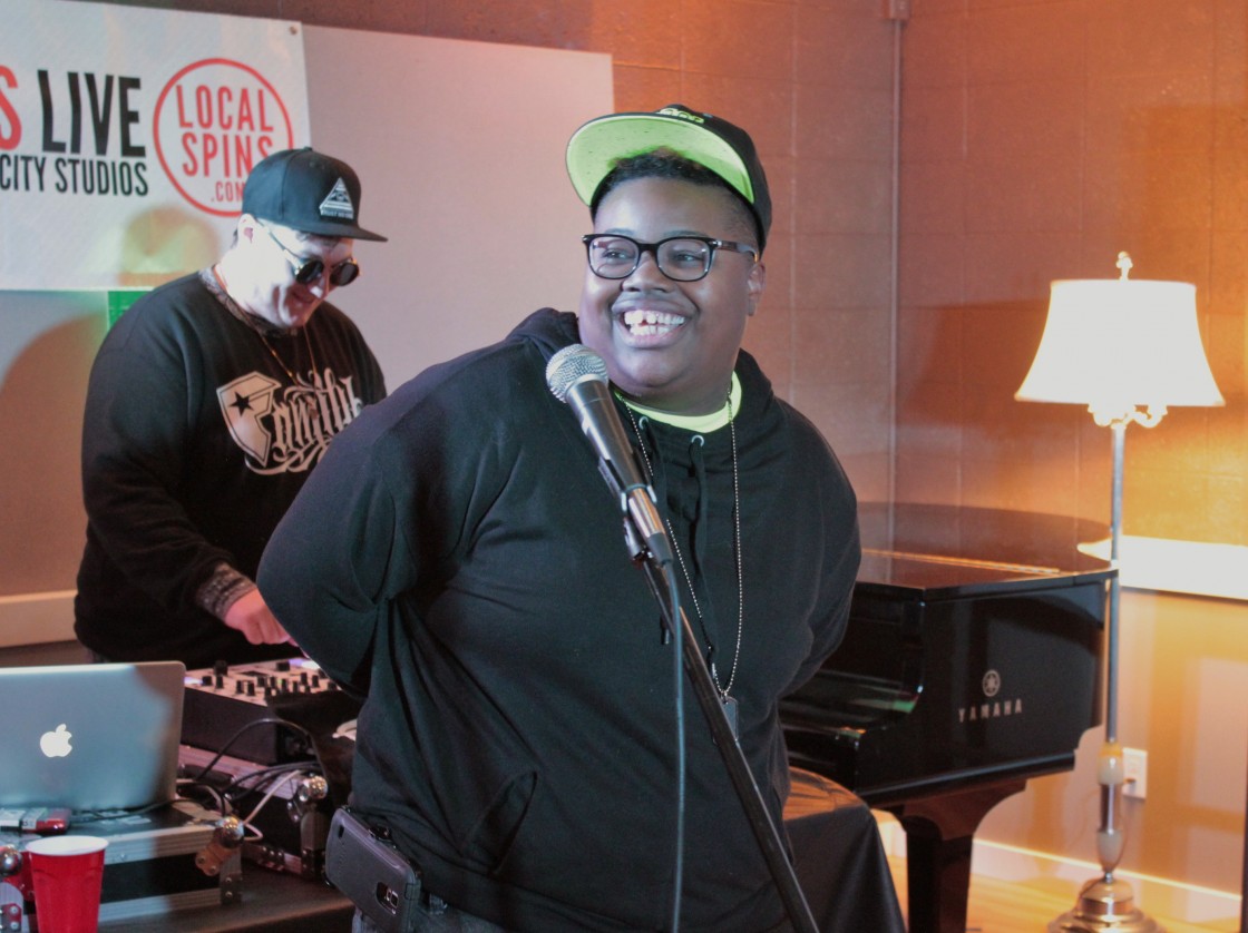 Lady Ace Boogie: Grand Rapids hip hop star stays upbeat