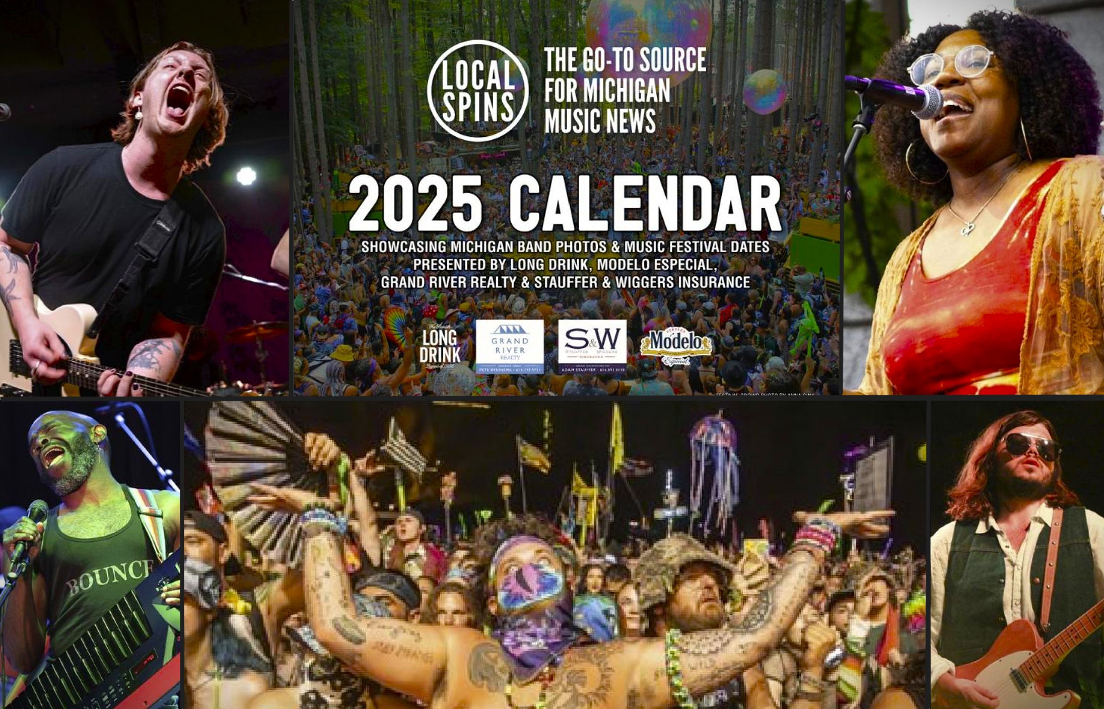 Local Spins Calendar rife with Michigan bands, festivals -Local Spins