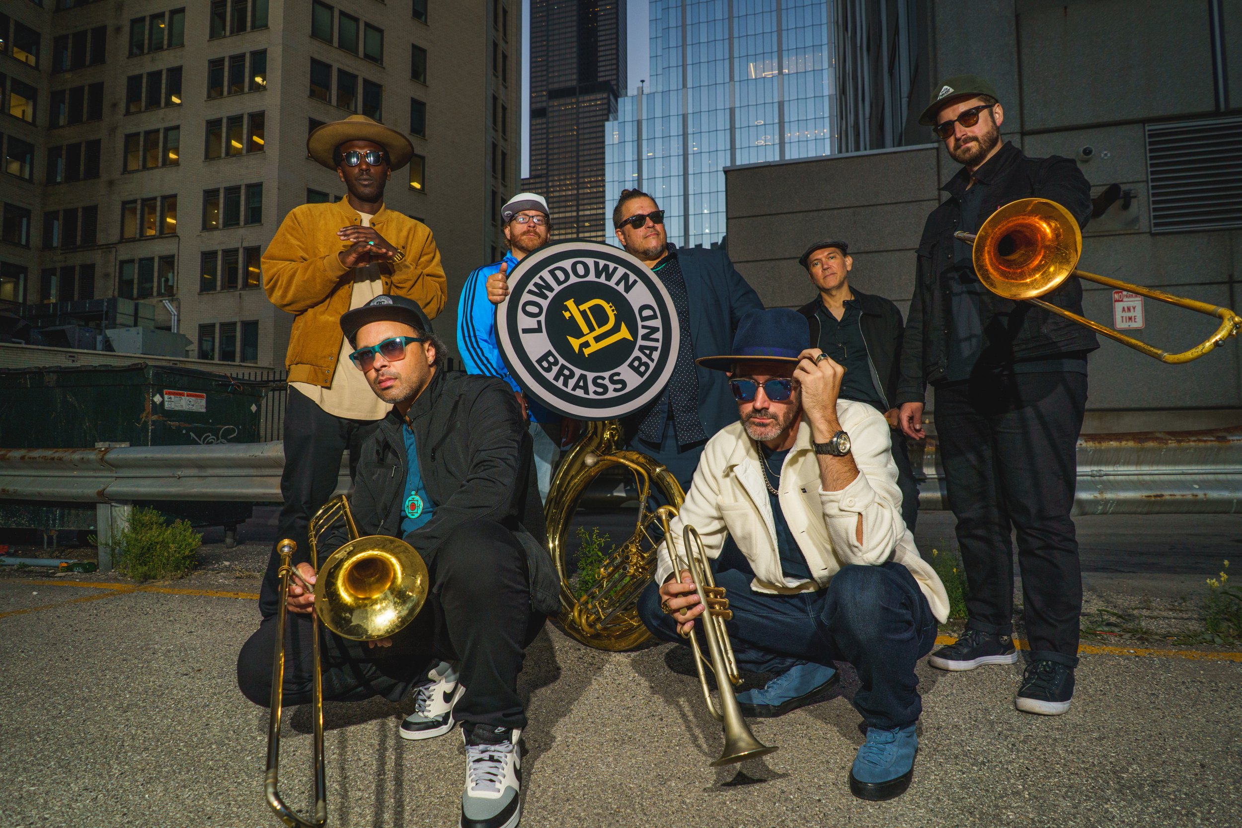LowDown Brass Band's multi-genre energy hits GR - Local Spins