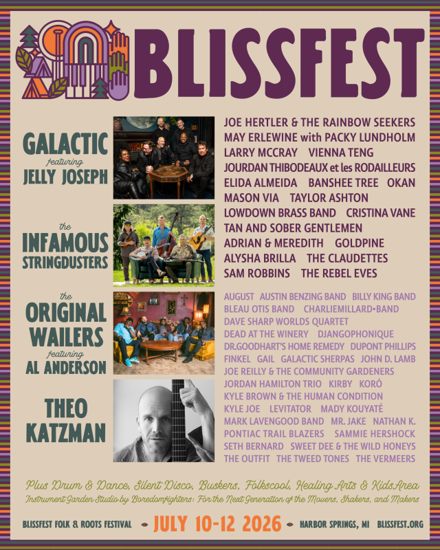 Blissfest 2026 to star Galactic, Infamous Stringdusters - Local Spins