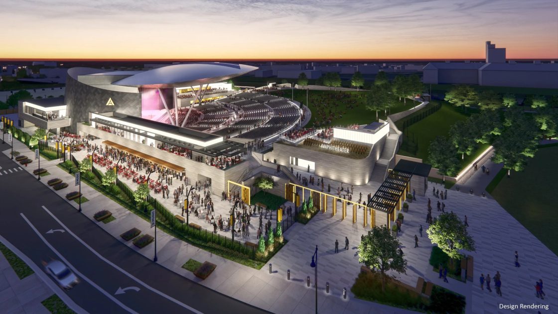 Acrisure Amphitheater rises in Grand Rapids: The Tour - Local Spins